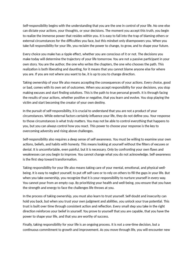 Believe in Yourself Speech | PDF | Disciplines | Self Esteem