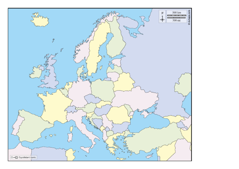 Mapa Europa | PDF