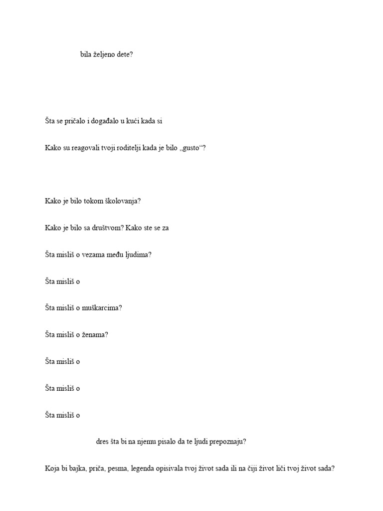 Upitnik o Skriptu | PDF