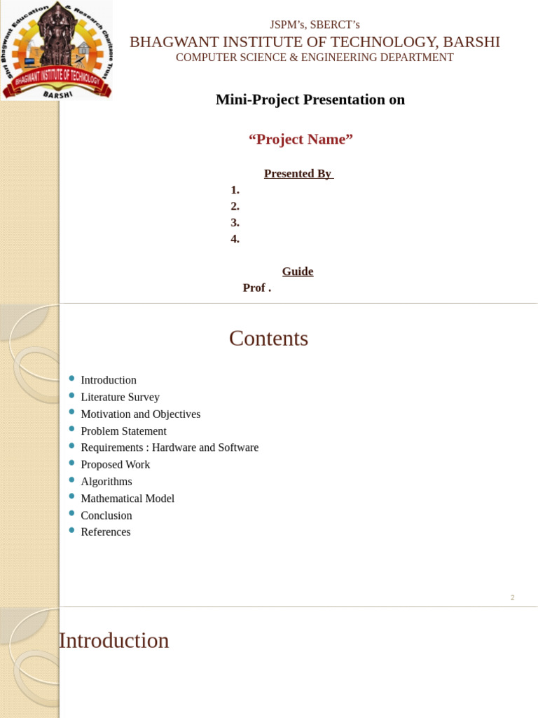 Presentation - Format TY | PDF