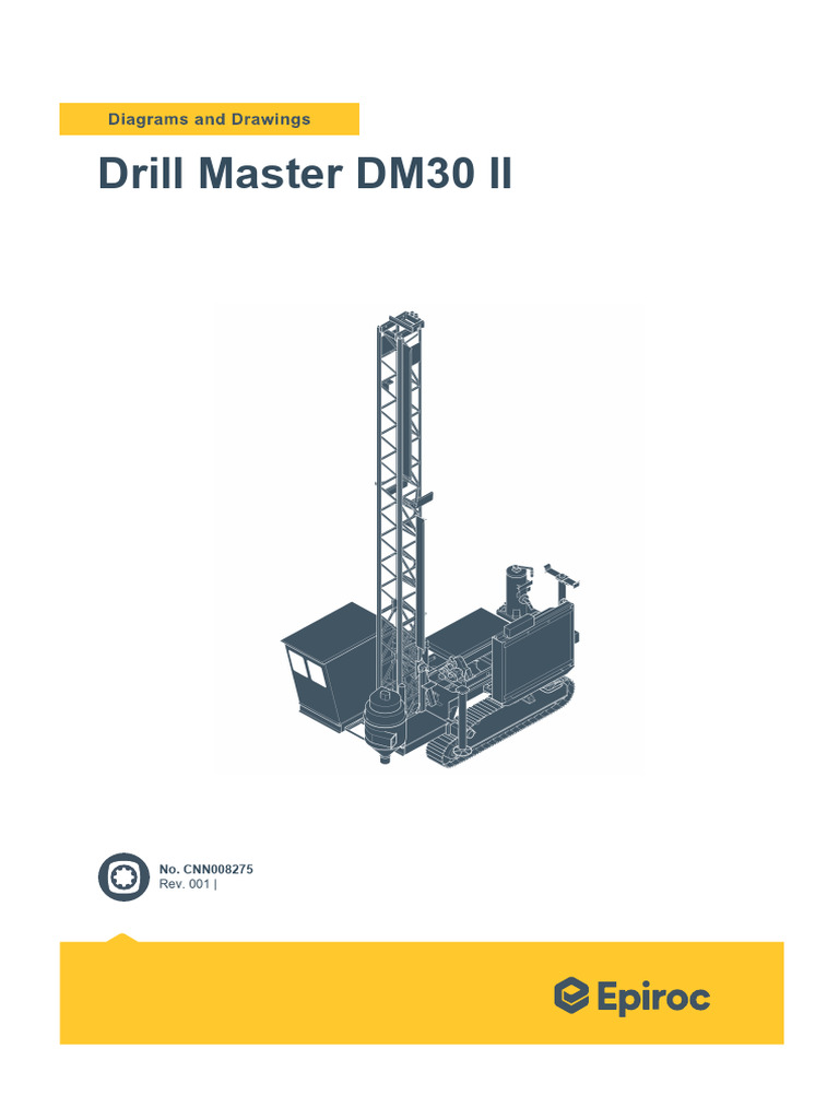 Epiroc DM-30 Diagrams and Drawings | PDF | Relay | Manufactured Goods