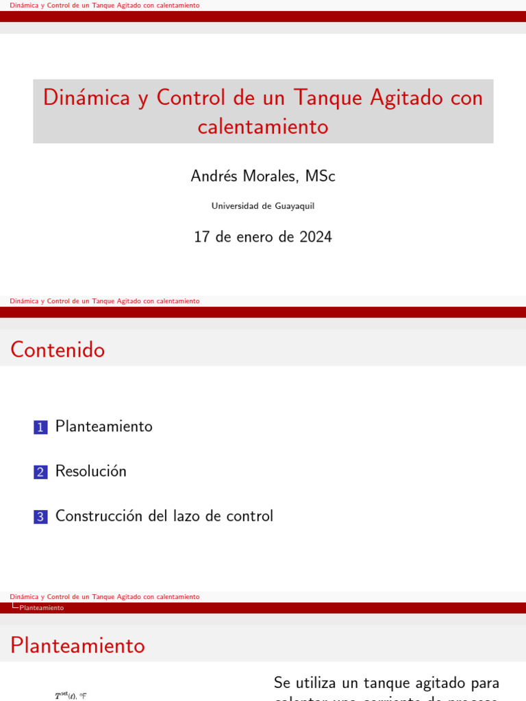 Tanque Agitado | PDF | Reactor Quimico | Factorización