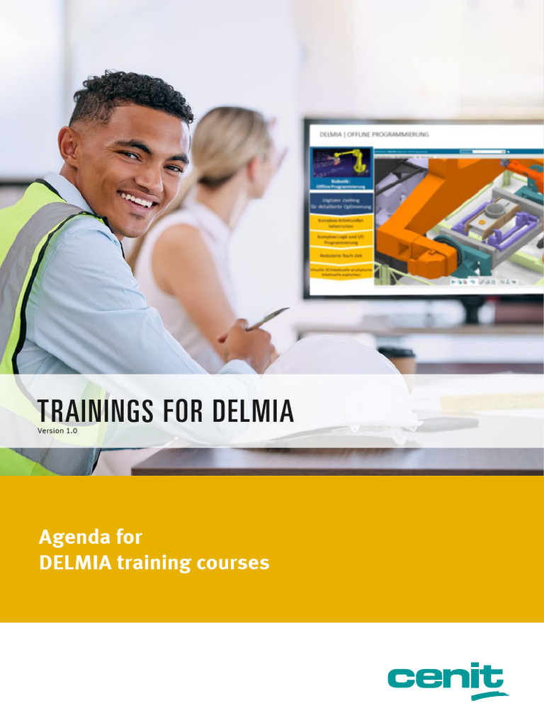 Flyer-Training-Overview Delmia en | PDF | Simulation | Machining