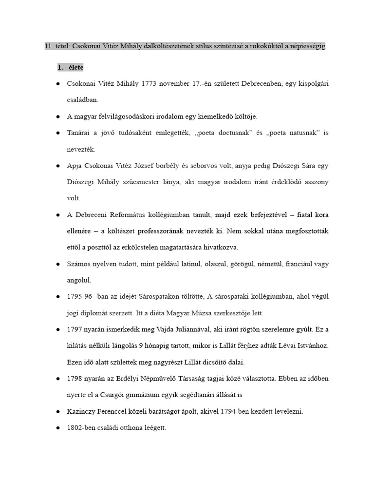 Csokoni Vit z Mih Ly.docx | PDF