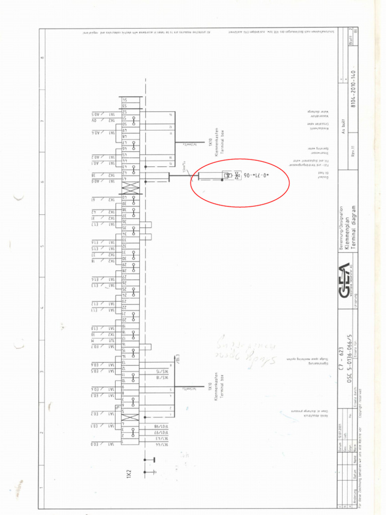 HFO Purifier Solenoid Valve Electric Diagram 1 | PDF