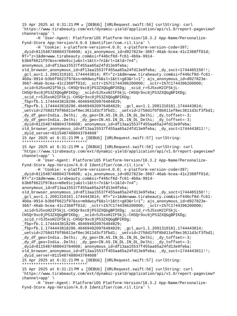 Logout Issue Logs2025!04!15 | PDF | Software