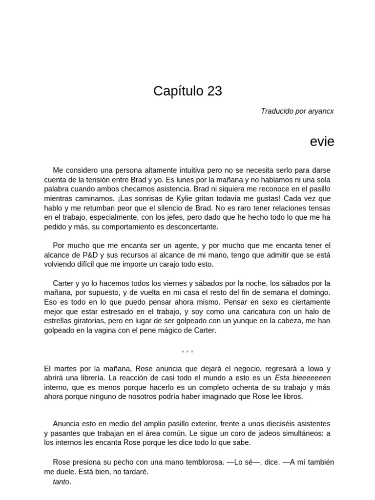 DYHY Cap 23 + 24 + 25 + 26 + Agradecimientos | PDF
