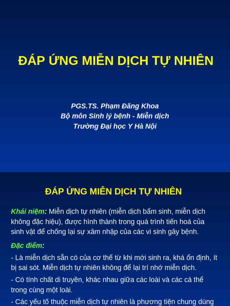 3.dap Ung MD Tu Nhien | PDF