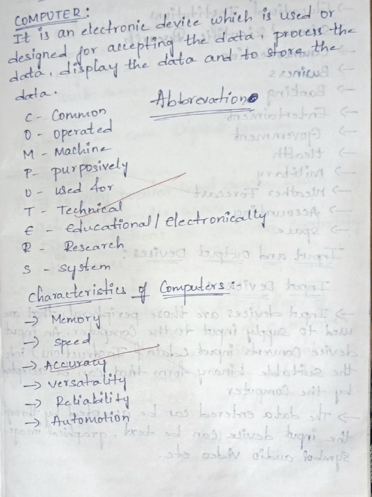 Basics of Computer | PDF