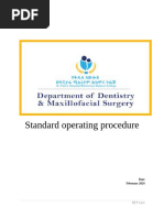 Dental Universal Protocol Guidelines | PDF | Patient Safety | Surgery