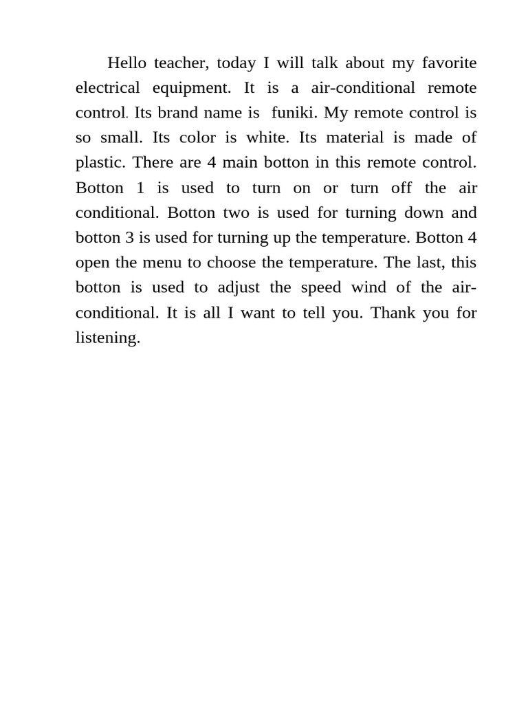 Unit3 Speaking | PDF