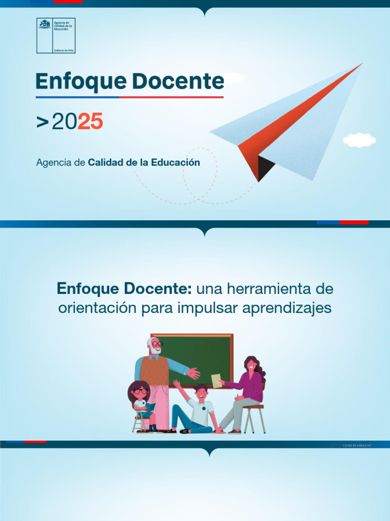 Enfoque Docente Lanzamiento PPT OK Final 3 | PDF | Enseñando | Maestros