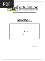 Lesson Plan Sepedi | PDF