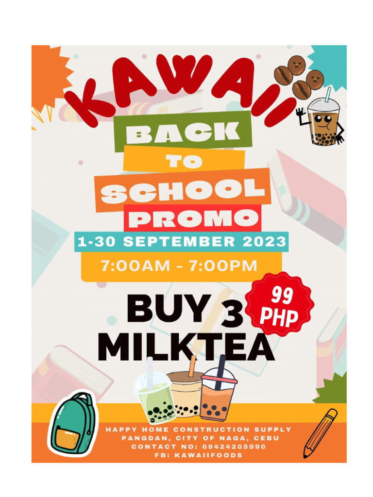 Back To School Promo Pdf
