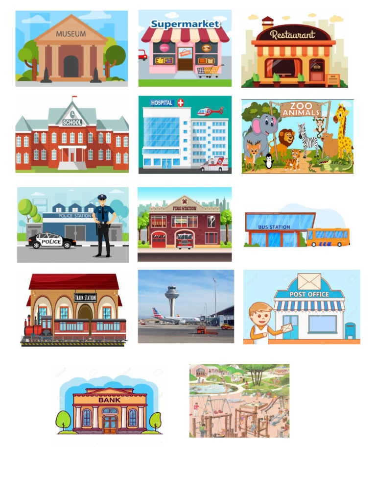 Lugares en Inglés | PDF