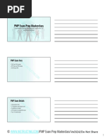 PMI Study Hall - How To Approach It - R - PMP | PDF | Project ...