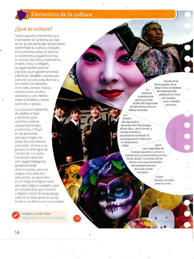 Unidad 1 Tema 1 Elementos de La Cultura | PDF