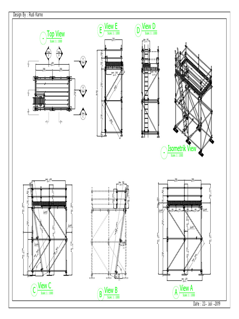 Drawing Basic Scaffold 2 of 2 | PDF
