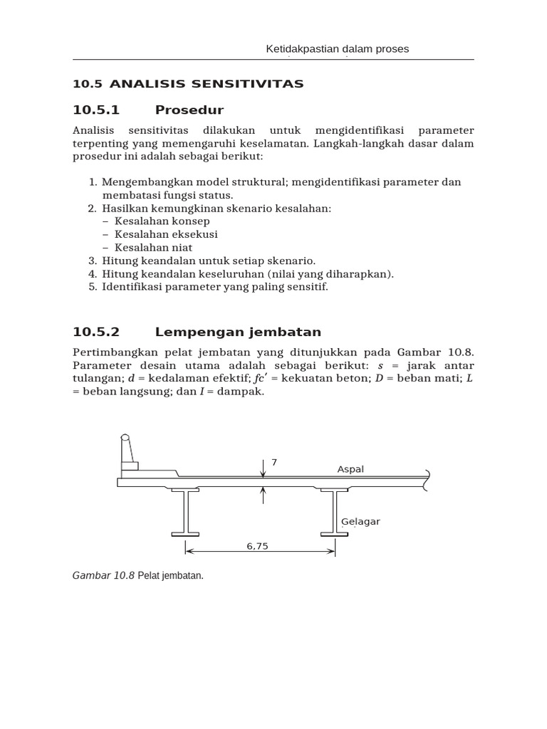 Analisis Sensitivitas Keandalan Struktur | PDF