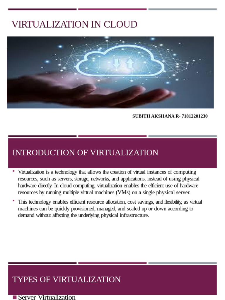 Cloud Virtualization | PDF | Virtualization | Cloud Computing
