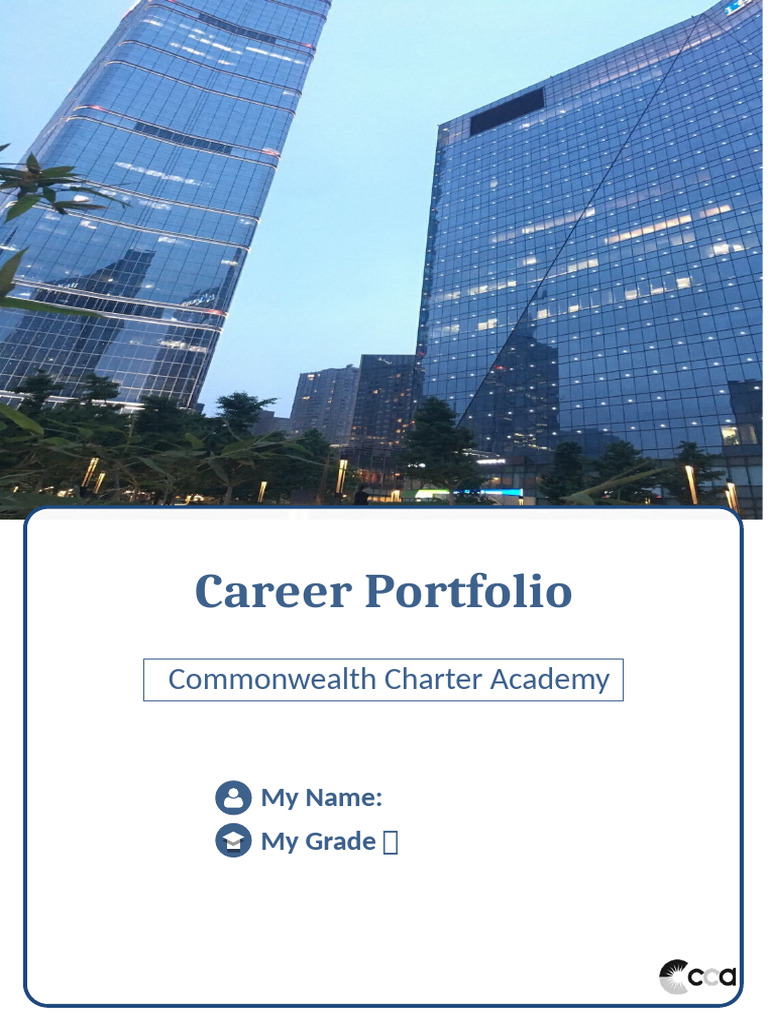 Career Portfolio Template | PDF | Renting | Prices