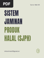 Kriteria Sistem Jaminan Produk Halal (SJPH) | PDF