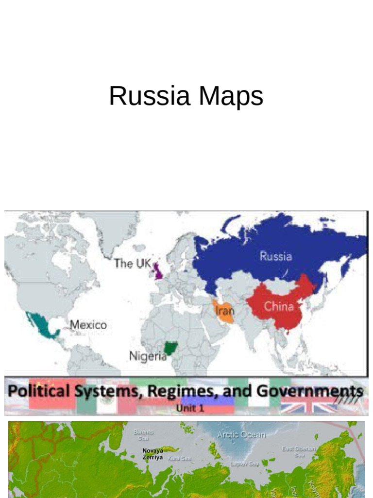 AP Comparative Gov Russia Maps | PDF