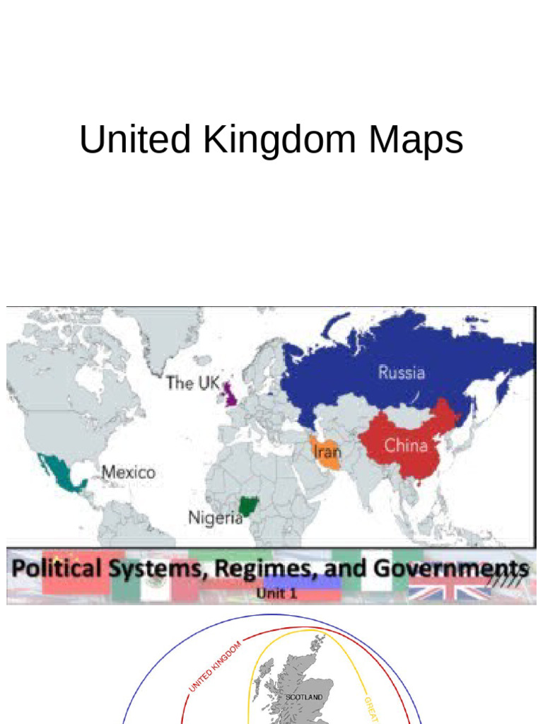AP Comparative Gov United Kingdom Maps | PDF | Northern Ireland | Irish ...