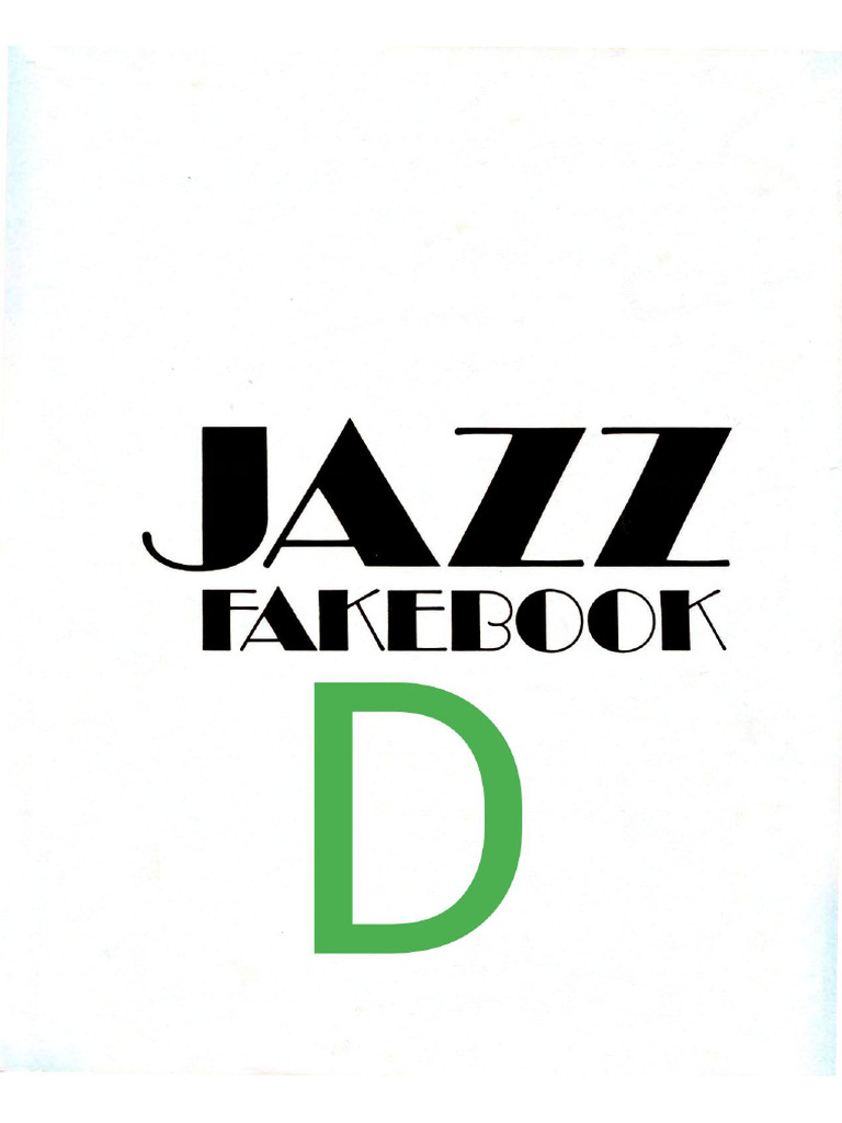Jazz Fakebook (D) | PDF