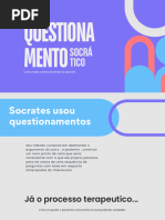 Roteiro de Questionamento Socrático na TCC | PDF | Terapia cognitiva ...