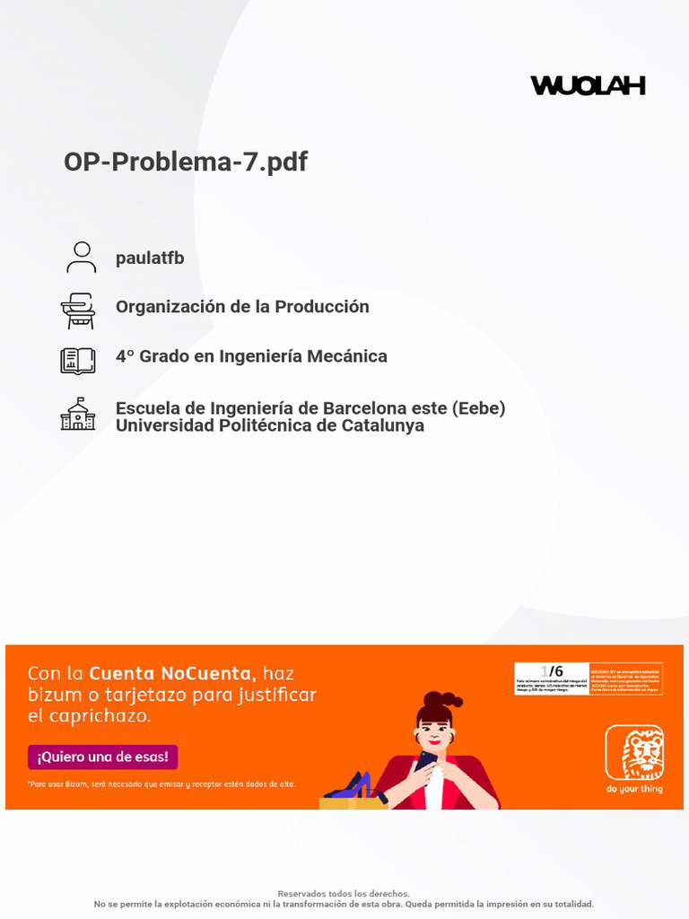 Wuolah Free OP Problema 7 | PDF
