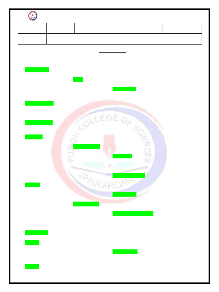 FB. 1st Year Bio Key Full Book 12-May-2025 | PDF | Cell (Biology ...