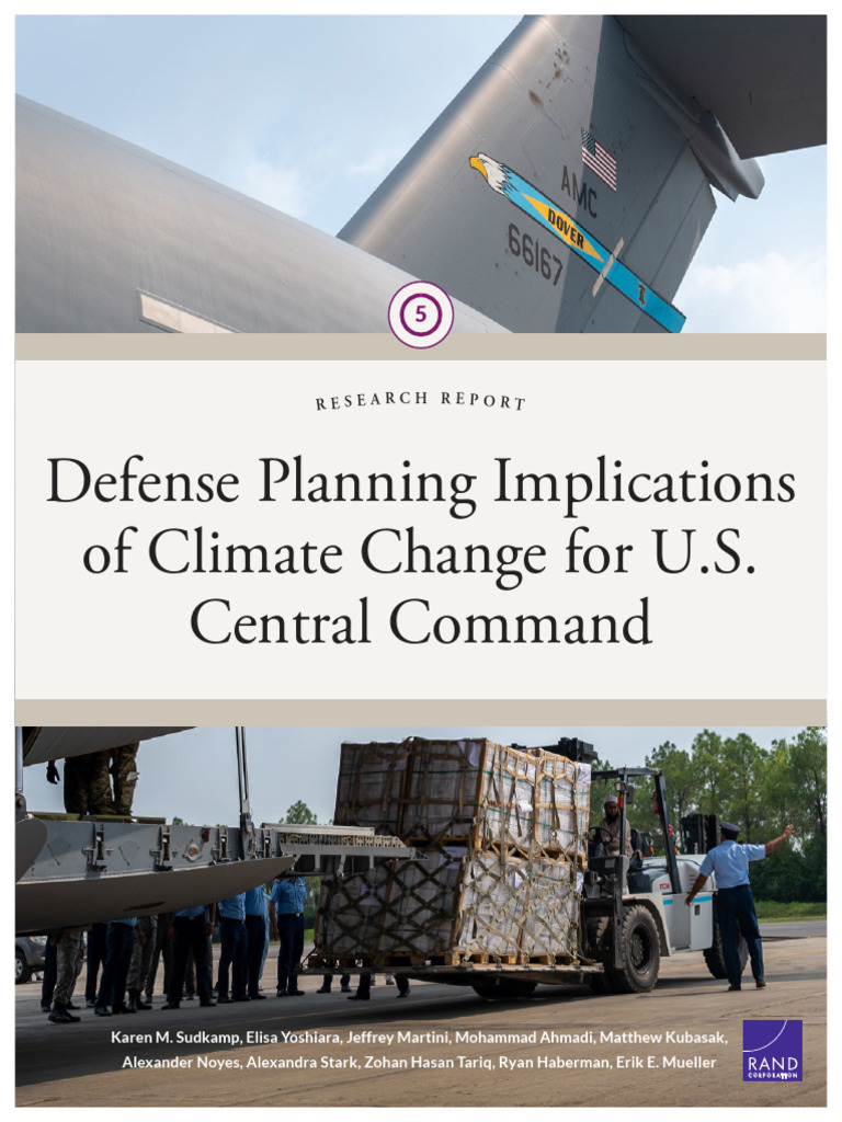 Climate Change's Impact on CENTCOM Planning | PDF | United States ...
