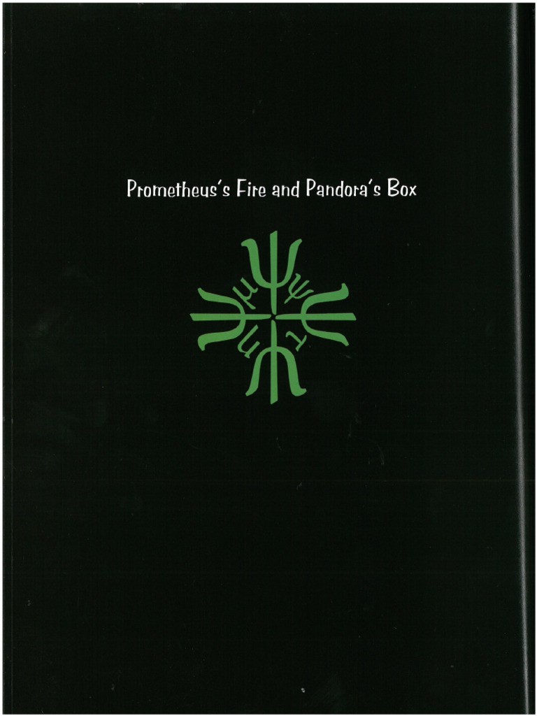 Prometheus and Pandora | PDF