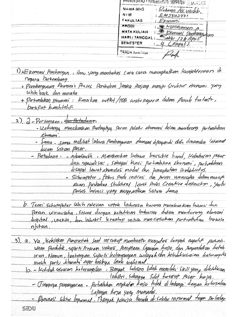 EkPem Rohman Adi Widodo | PDF