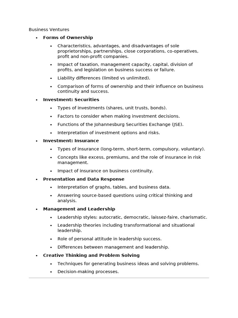 Forms of Ownership | PDF | Corporate Social Responsibility | Leadership