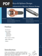 Keys and Couplings in Mechanical Design | PDF | Strength Of Materials | Mechanics