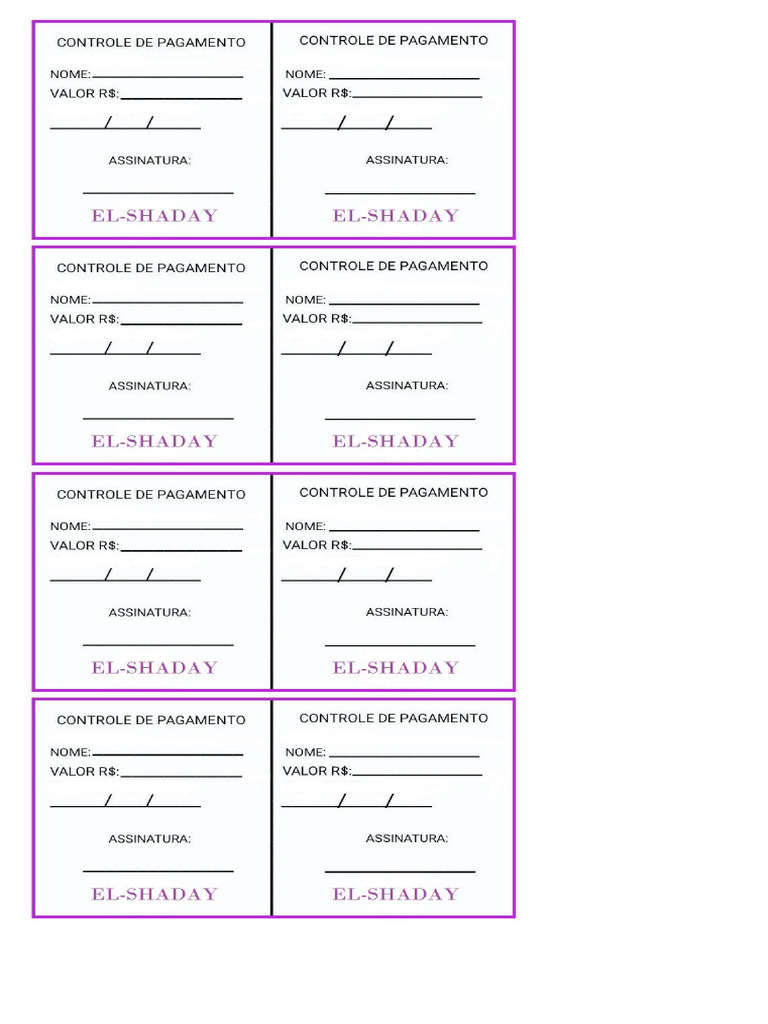 Capa El Shaday | PDF