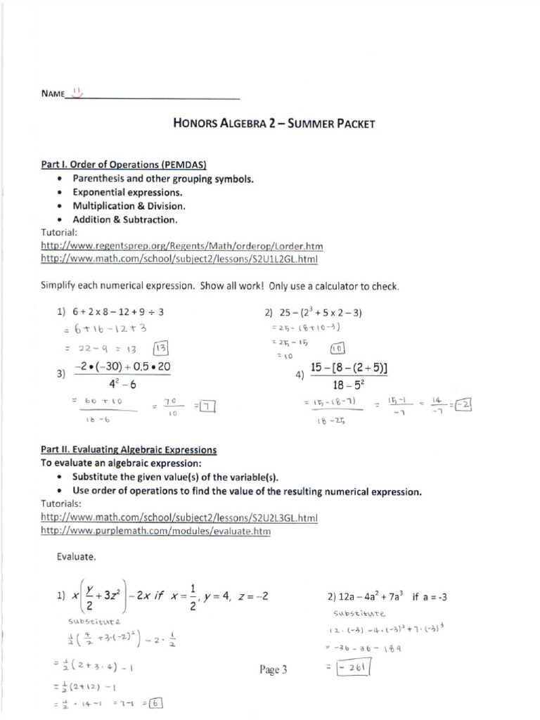 Alg 2 Trig Solutions | PDF