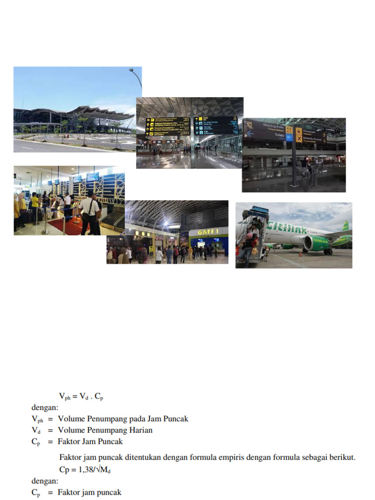 Analisis Kebutuhan Fasilitas Terminal 2024 | PDF