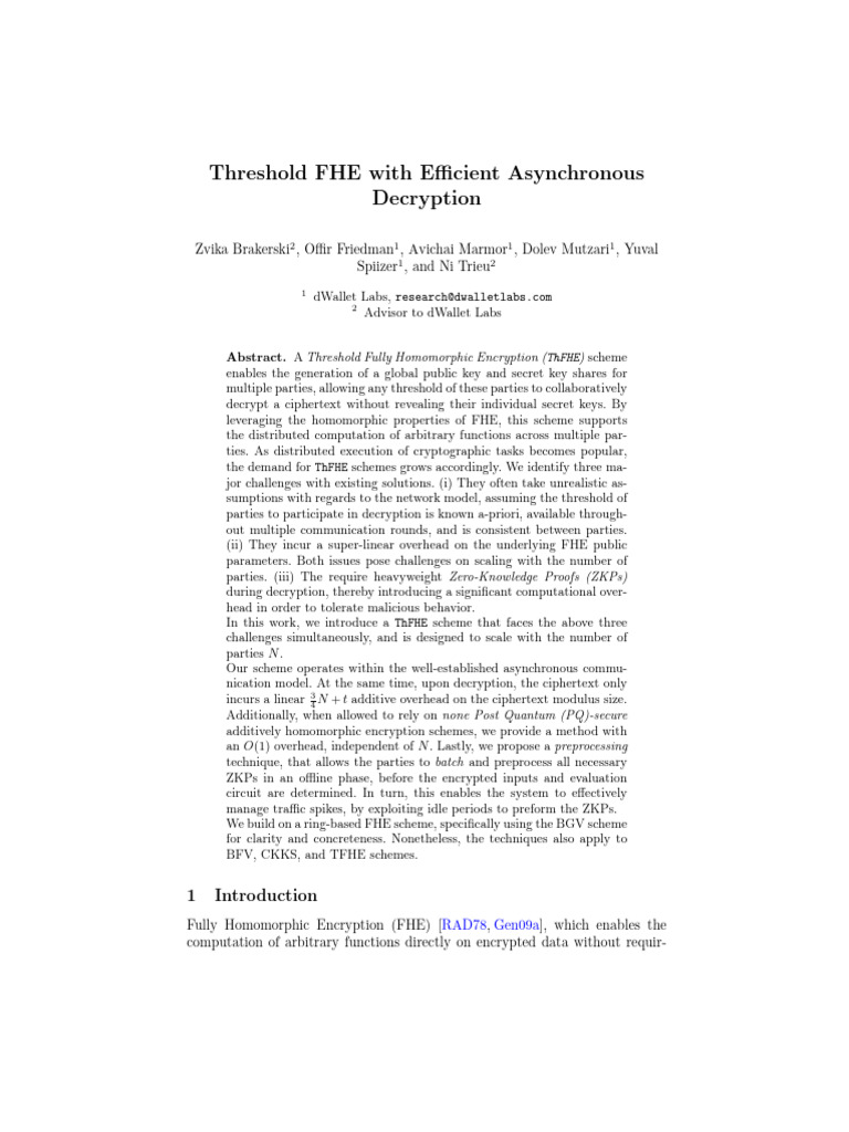 2025-712 | PDF | Encryption | Security Engineering