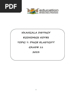 Calculate PED and YED Examples | PDF | Demand | Elasticity (Economics)