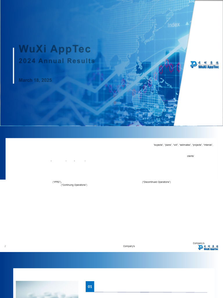 WuXi AppTec Co LTD Company Presentation 2025317 WC000000003058960740 ...
