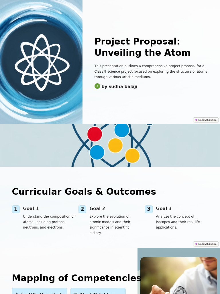 Project Proposal Unveiling The Atom | PDF | Atoms | Isotope