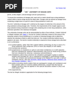 USP 905: Dosage Unit Uniformity | PDF | Tablet (Pharmacy) | Dose ...