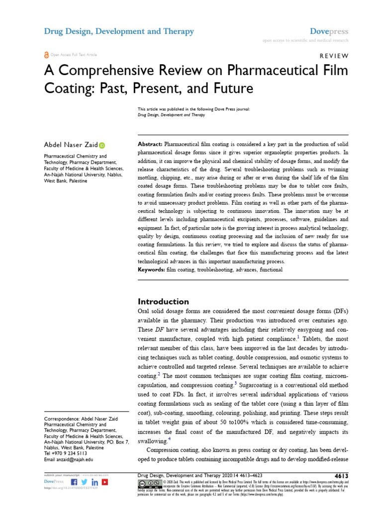 Pharma Film Co13888 | PDF | Tablet (Pharmacy) | Health Sciences