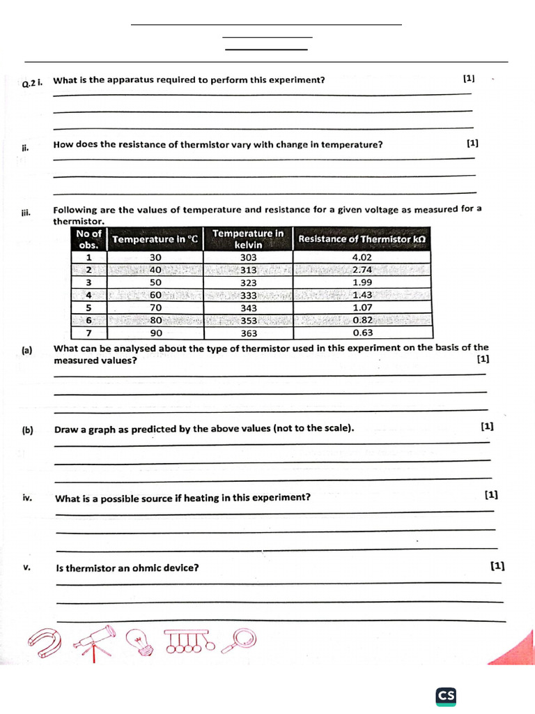 PBA Worksheet Physics HSSC II Exp 11 | PDF