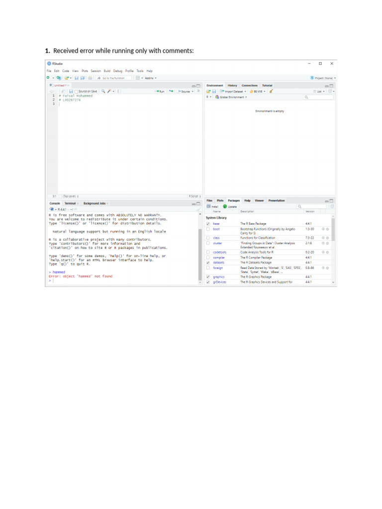 Programming for Data Science Assignment-1 | PDF