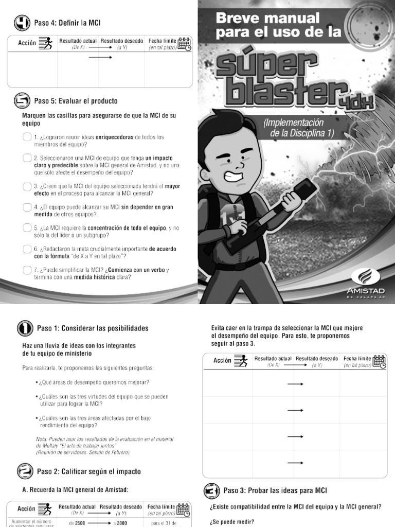Manual Super Blaster | PDF