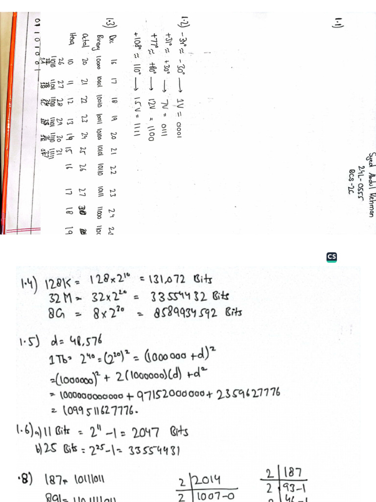 DLD Chp1 Questions | PDF